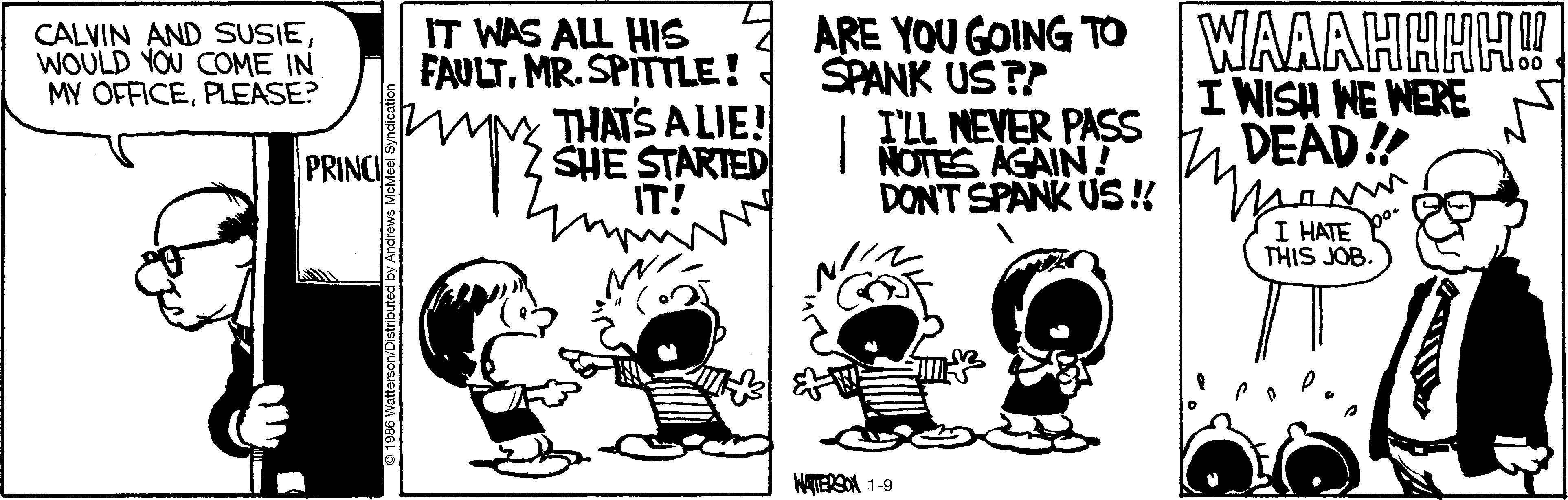 Calvin and Hobbes by Bill Watterson