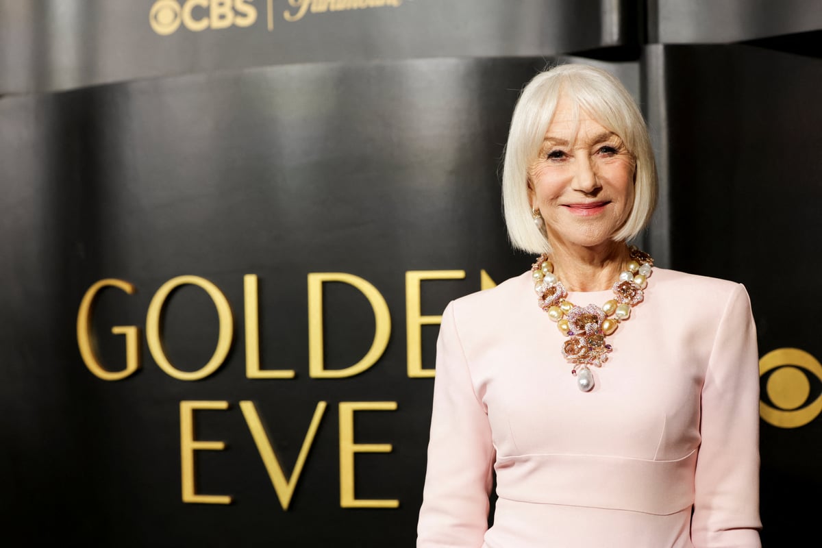 'Bad ass' Helen Mirren gets Golden Globes lifetime achievement award