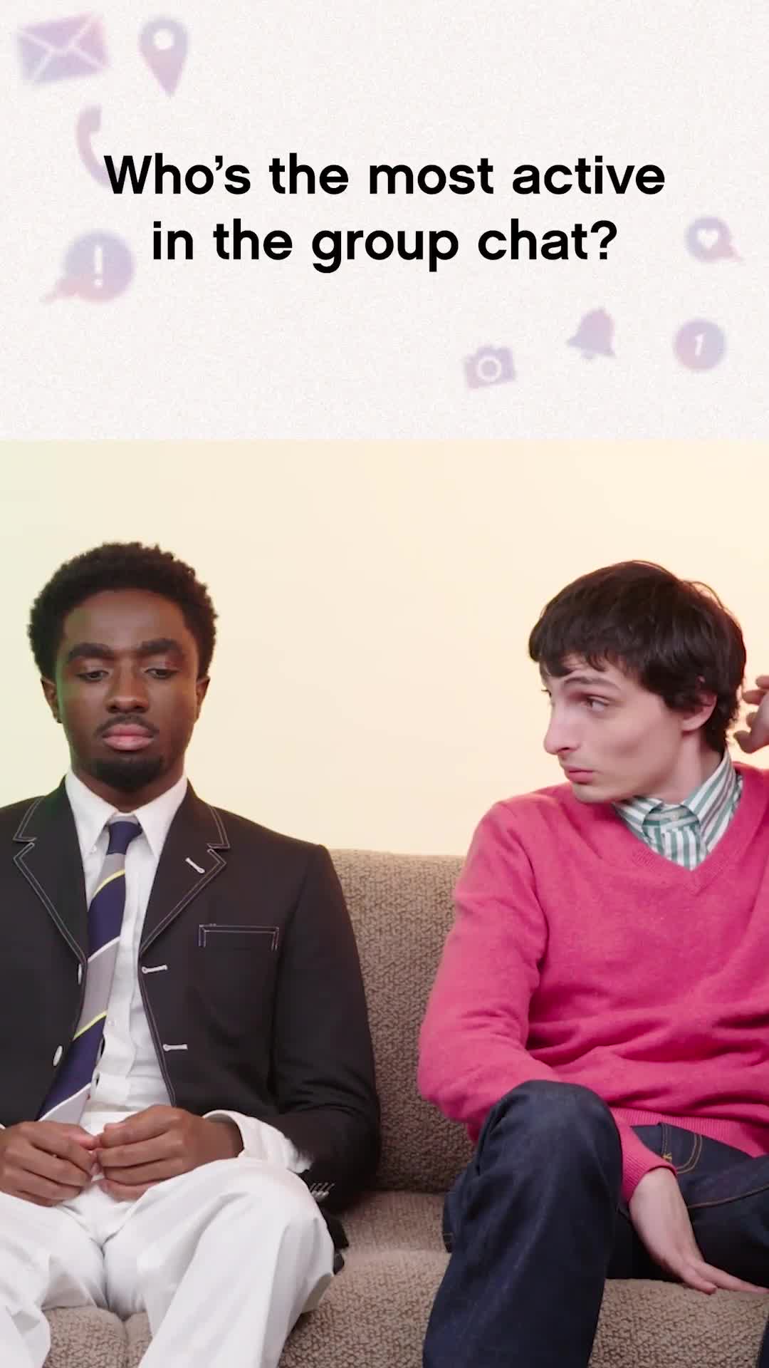 Who's the most active in the group chat?📱💬