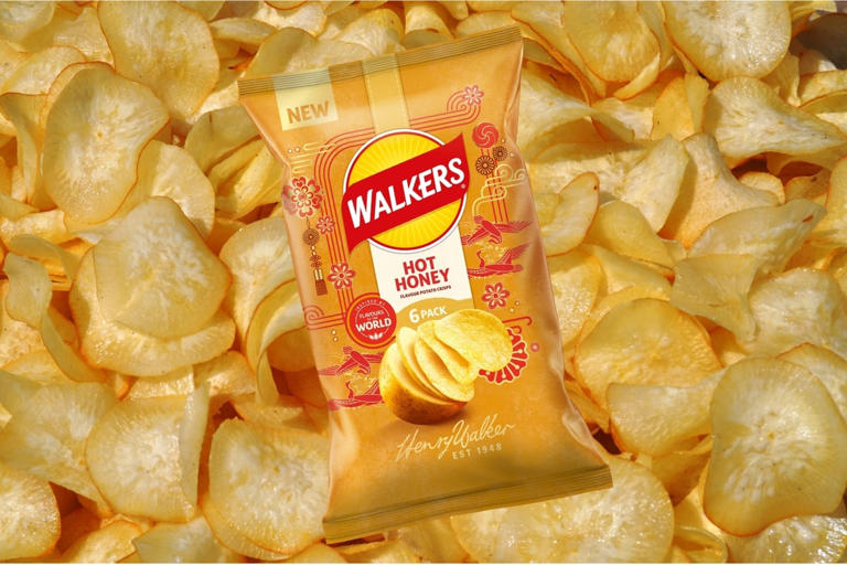 Walkers unveils hot honey crisps — and a chance to win £10,000
