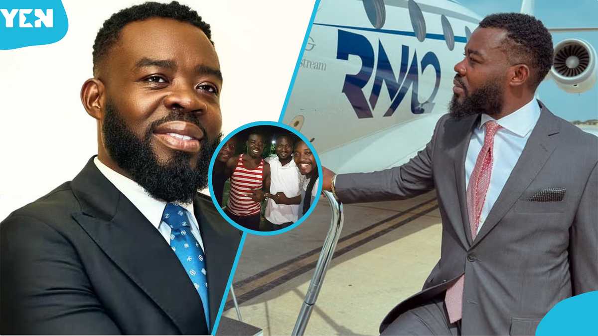 Old photo showing Richar Nii-Armah Quaye's journey from rags to riches ...