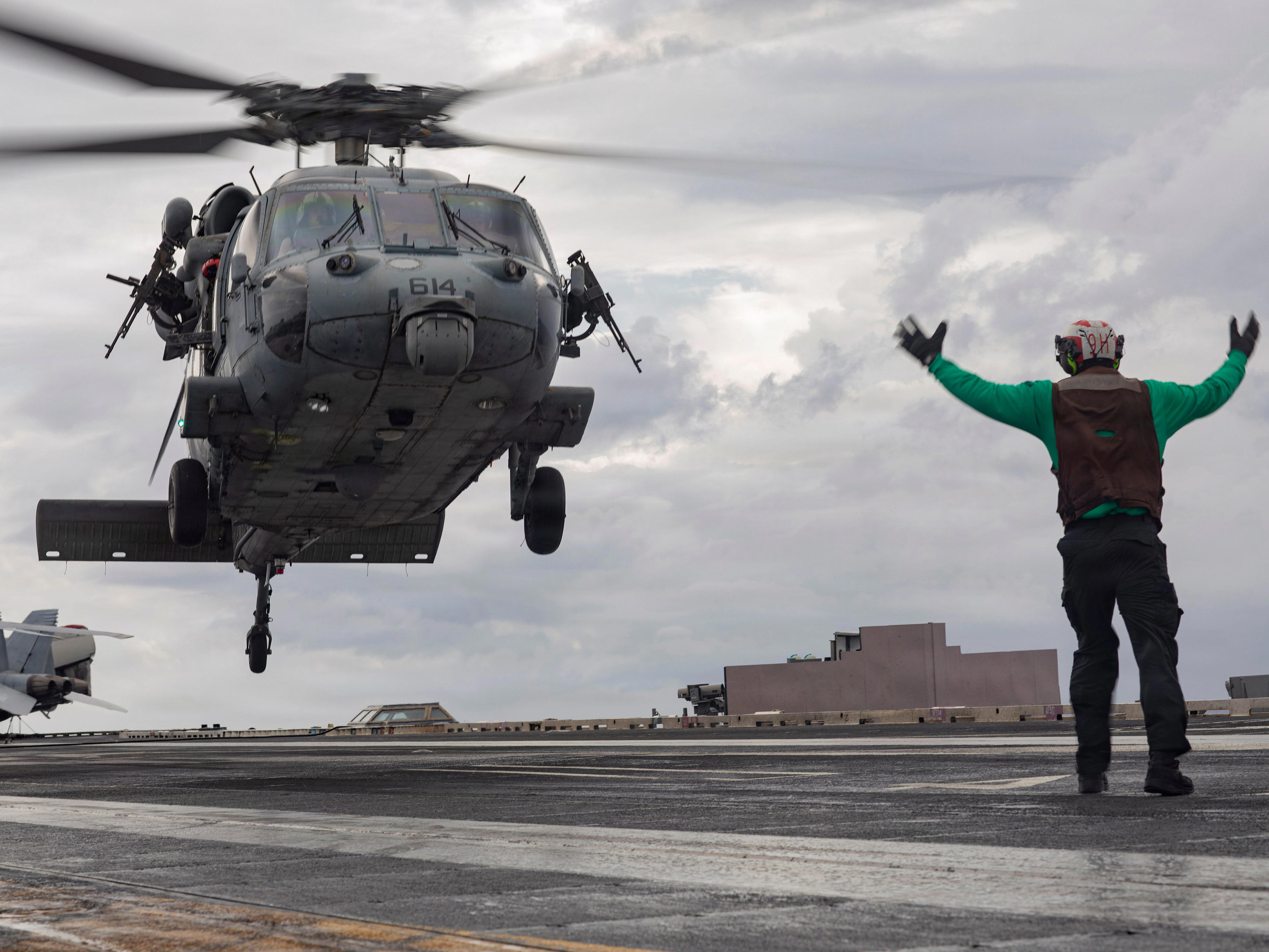 US forces launched from the Navy's most advanced aircraft carrier to ...