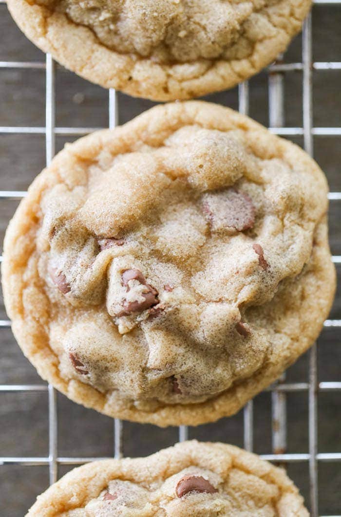 Chocolate chip cookies that stay soft and perfect every time