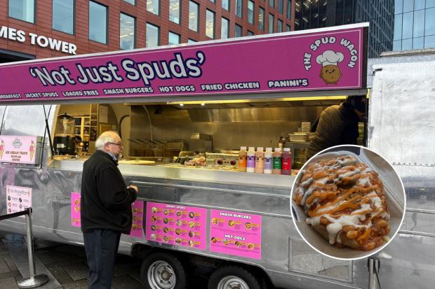 Popular 'Spud Wagon' opens state-of-the-art trailer outside Reading station