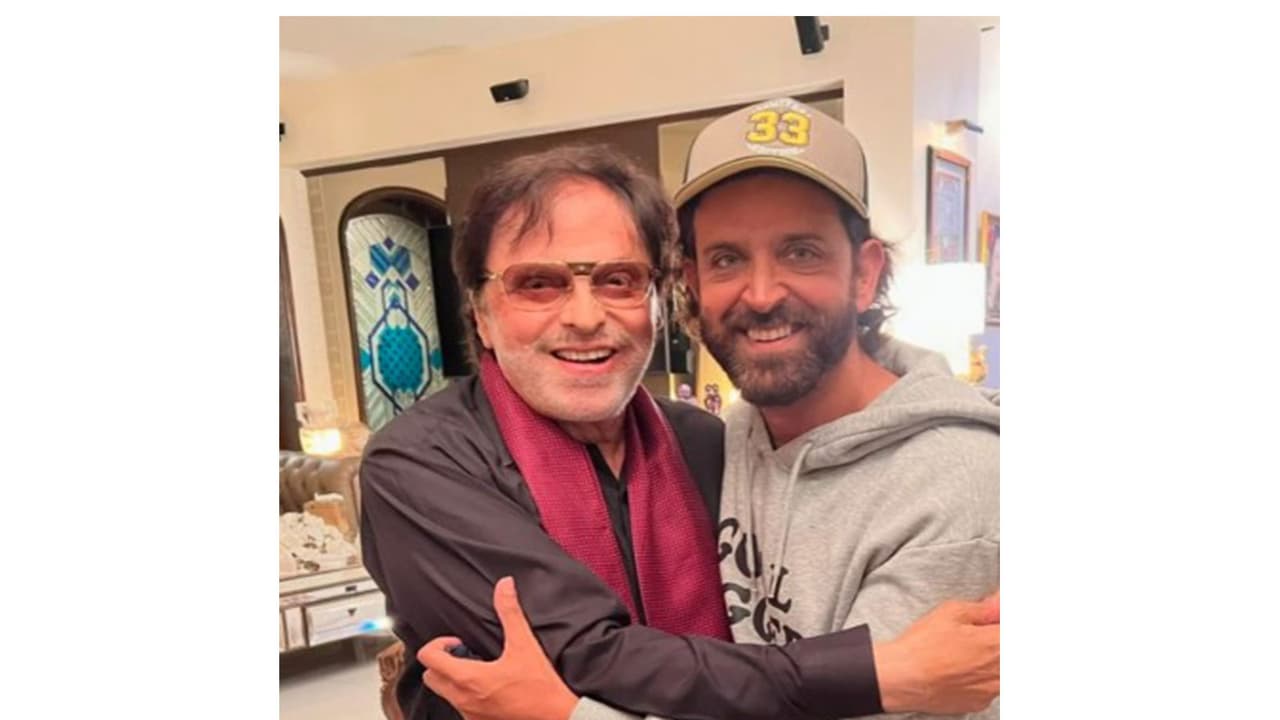 Sanjay Khan's heartfelt birthday wish for 'son' Hrithik Roshan