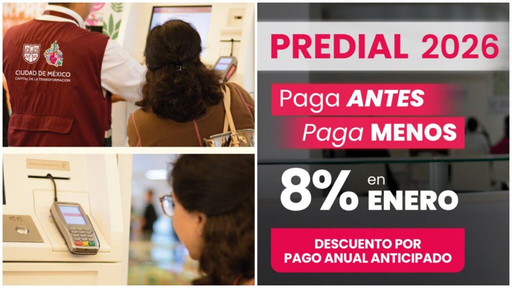 Descuentos 2026 CDMX: ¿De cuánto es por pagar el predial y el agua en ...