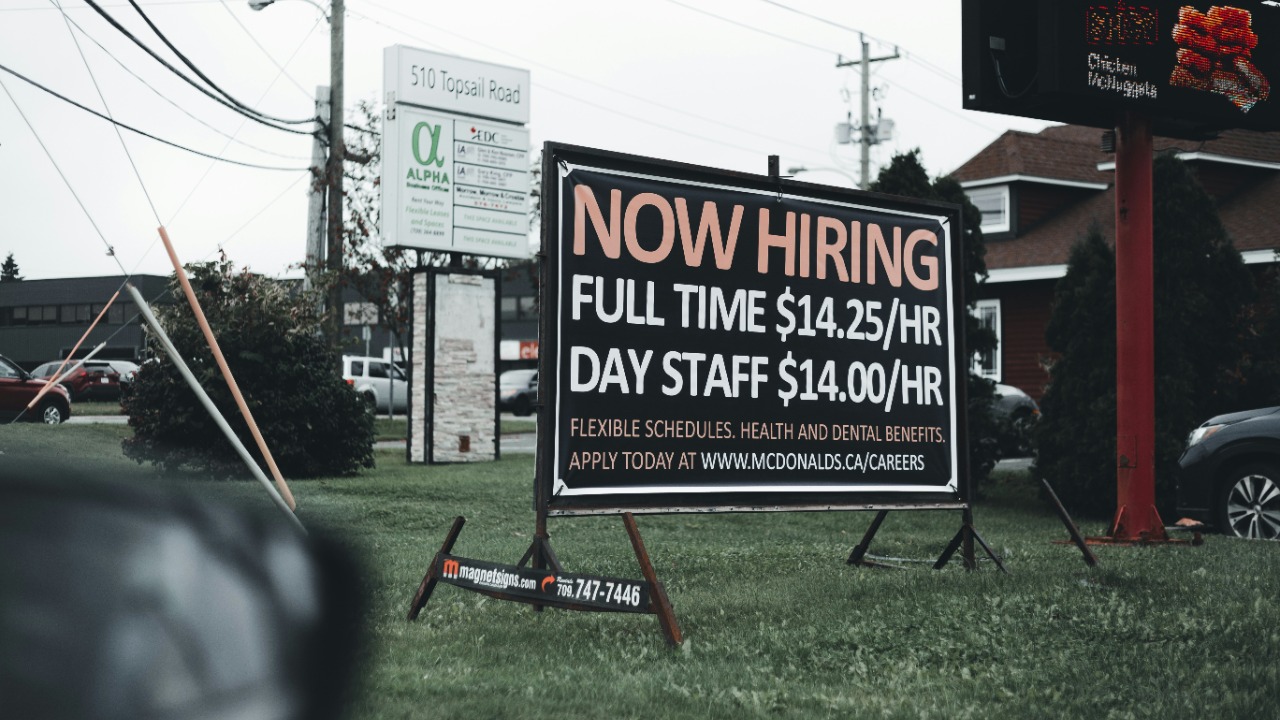 Job openings tumble near a 5-year low as hiring momentum dies