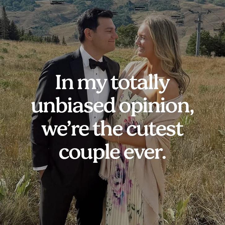 These couples' Instagram captions feel like little love notes