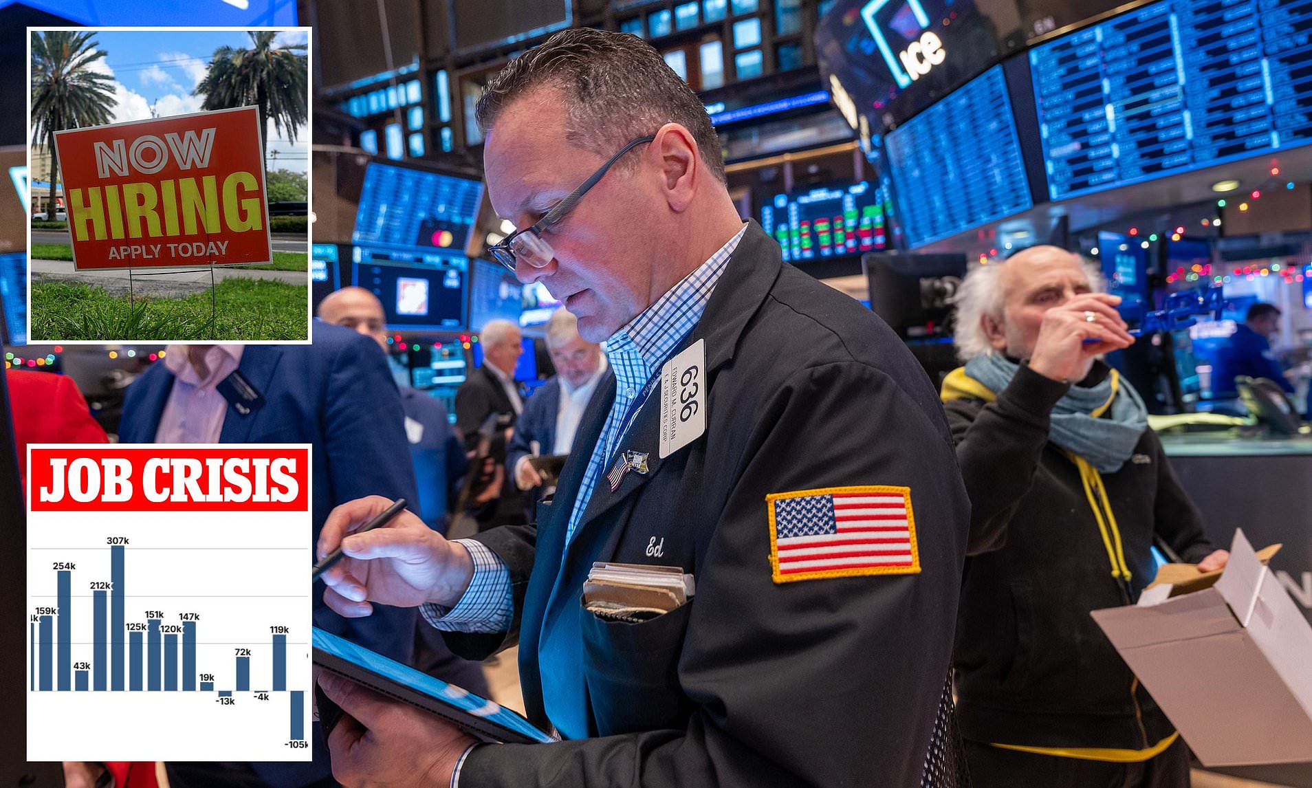 US jobs shock after 173,000 roles were wiped out in single brutal month