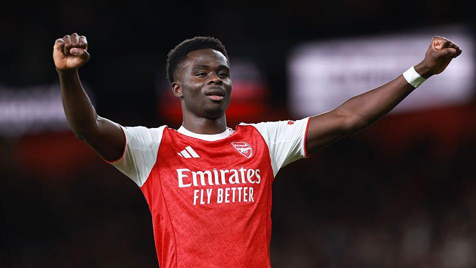 Arsenal make Saka best-paid player with new deal