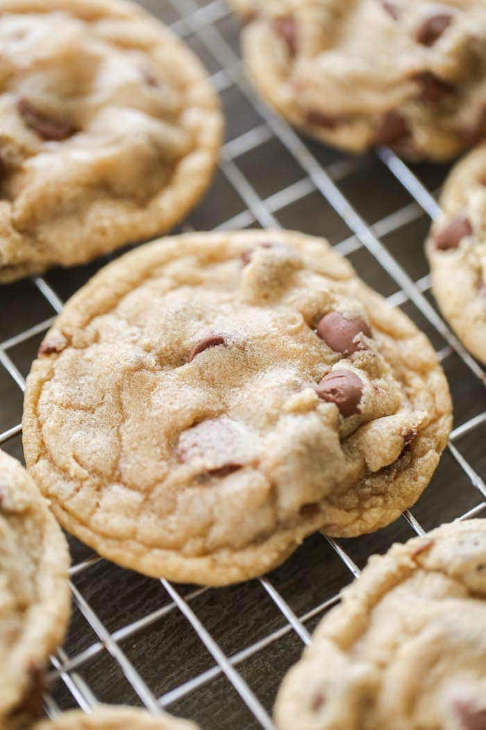 Chocolate chip cookies that stay soft and perfect every time