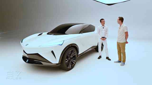 Acura Performance EV Concept designer walkaround