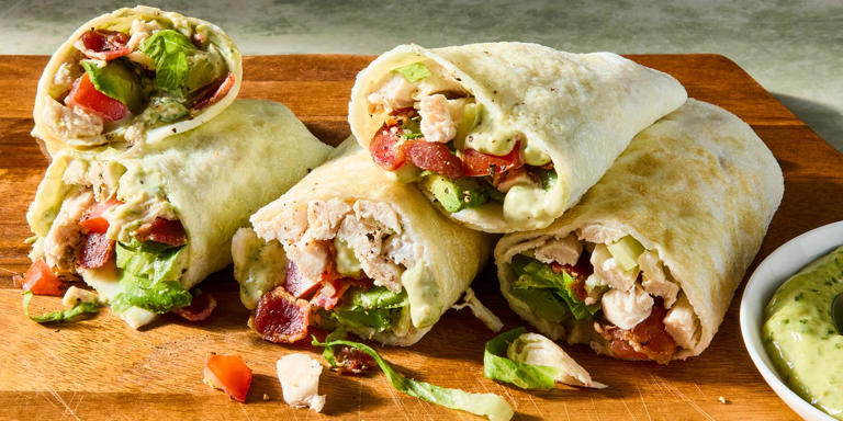 My chicken club egg white wrap will be your go-to low-carb lunch