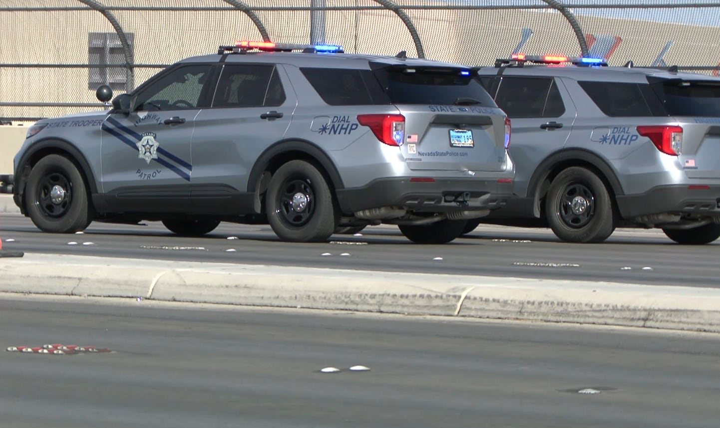 Nevada State Police officer injured in I-15 crash