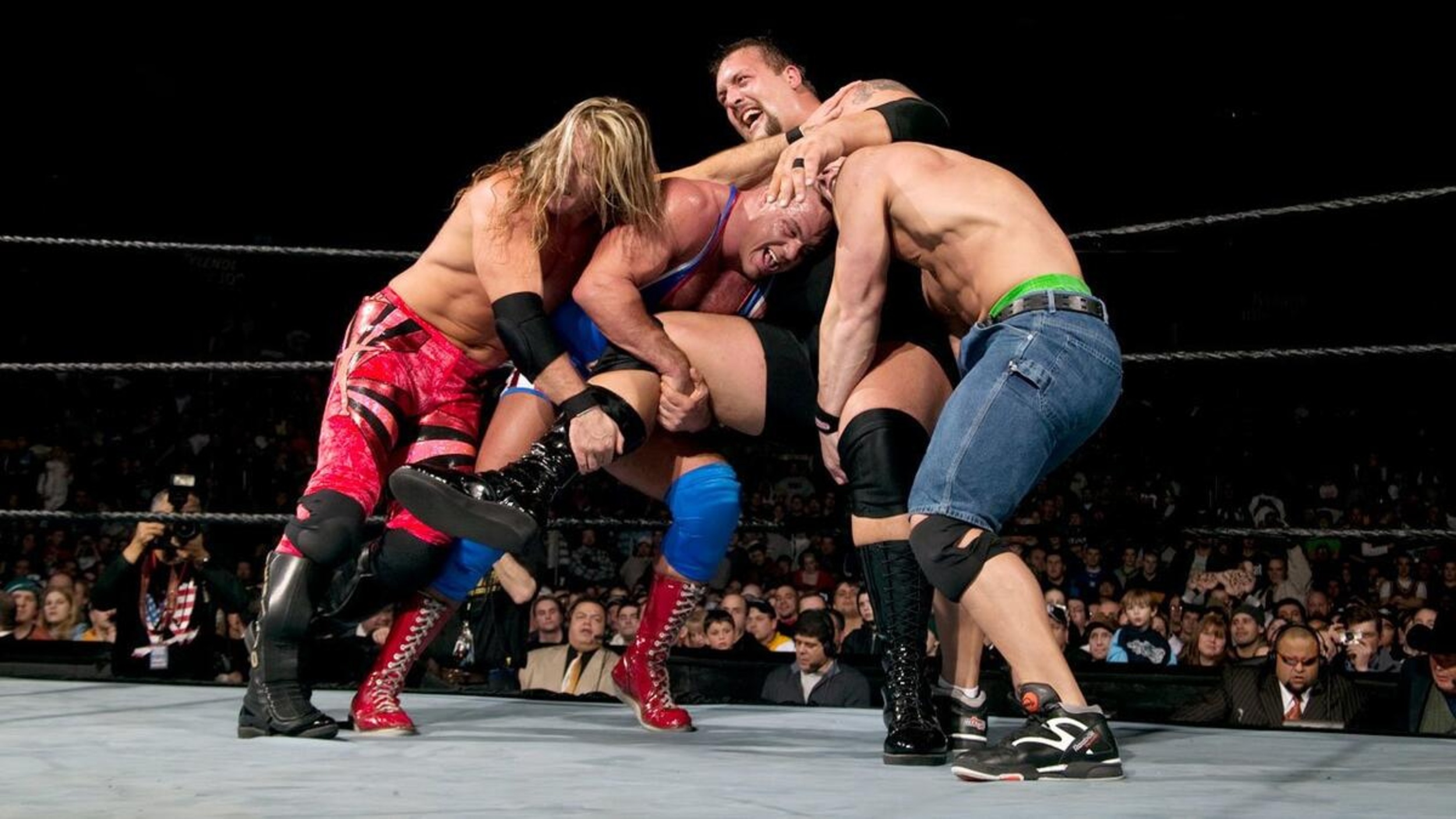 The Royal Rumble 2004 final four and what each man did at WrestleMania XX