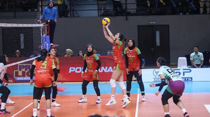 Hasil Proliga: Pertamina Enduro kalahkan Electric PLN 3-2