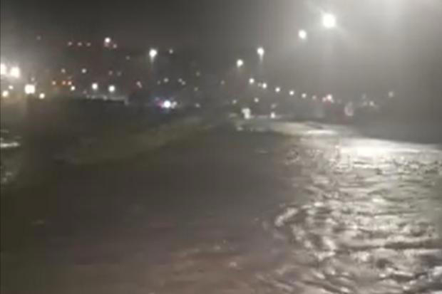 Storm Ingrid - Beach road set to close again due to flooding