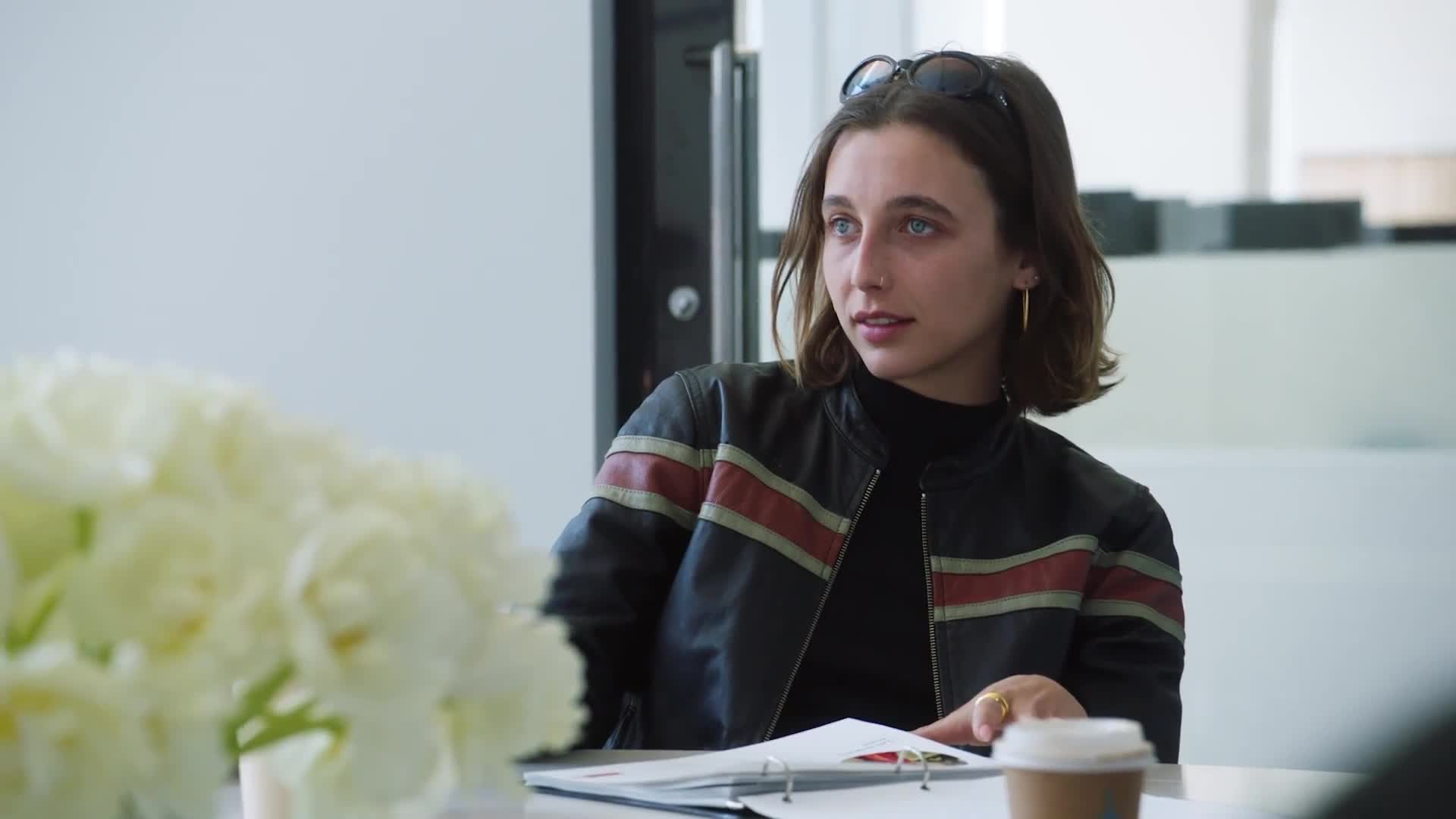 Emma Chamberlain on going platinum blonde and prepping for red carpet ...