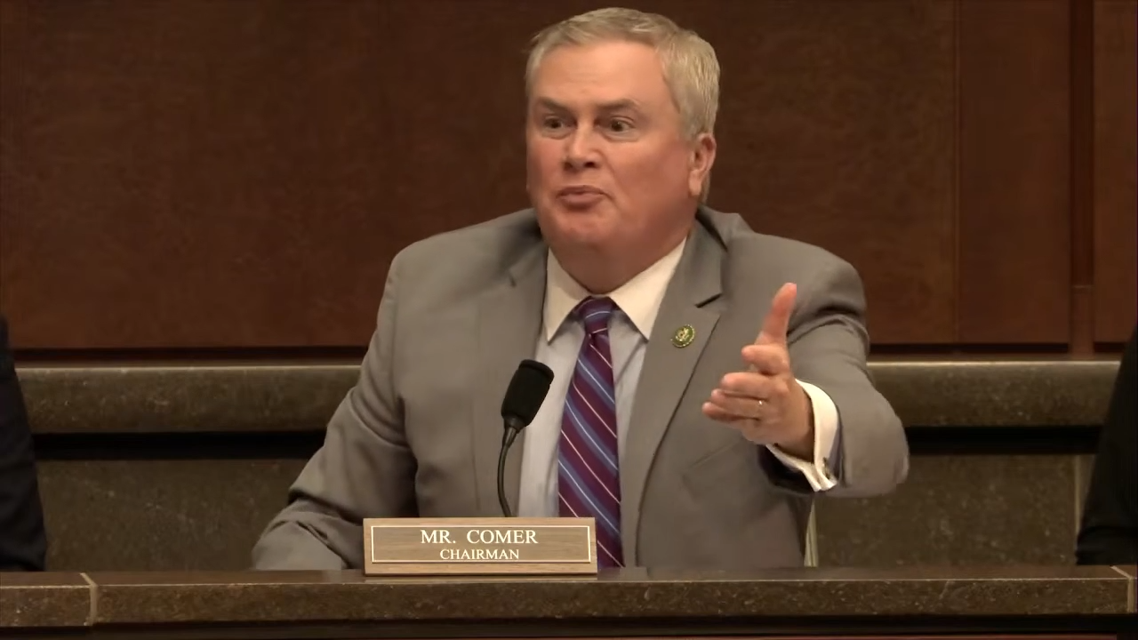 'You have failed': James Comer flails his arms when colleague calls him ...