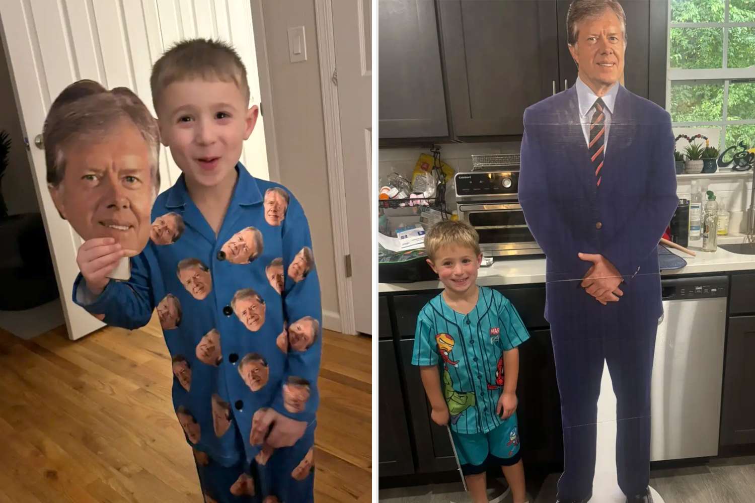Boy, 5, is Jimmy Carter's biggest fan. After the former president's ...