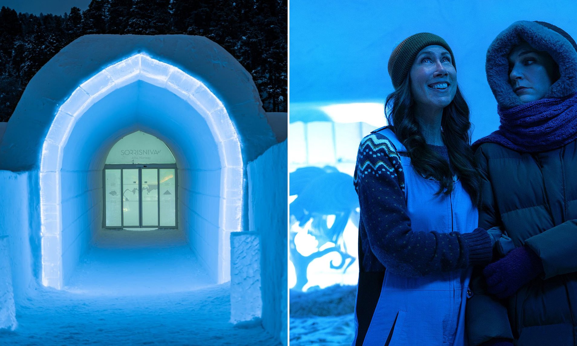 Inside the Norwegian snow hotel that inspired icy scenes in Apple TV ...