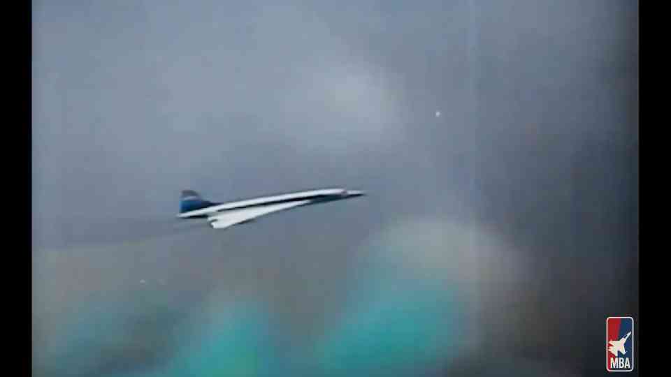 TV cameras captured the Concorde doing the unthinkable in 1970
