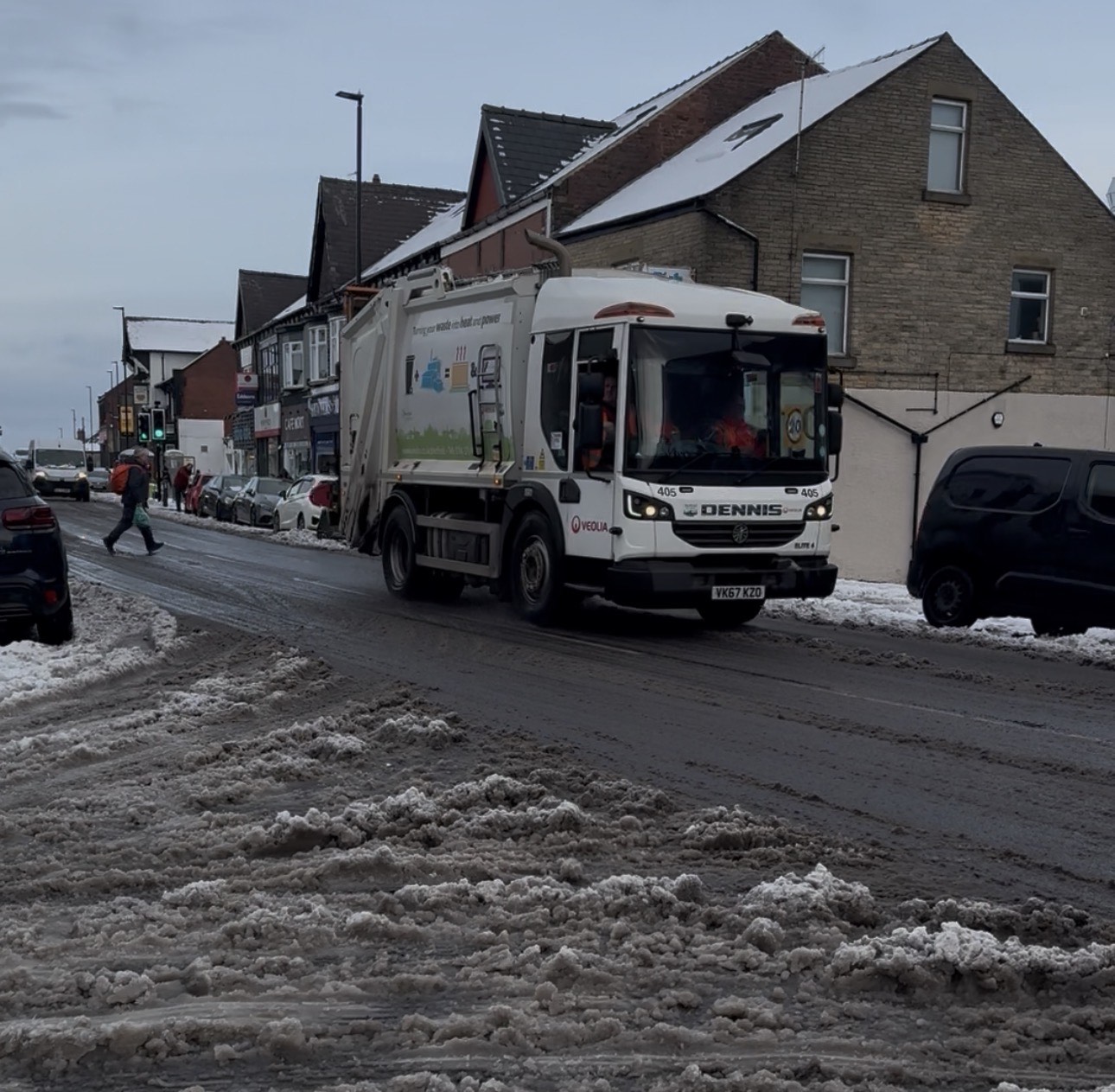 Council & Veolia issue bin collection update after heavy snowfall in ...