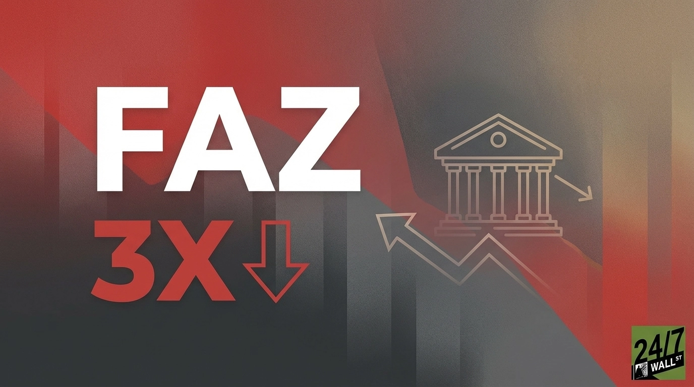 Bet against big banks in 2026 with FAZ