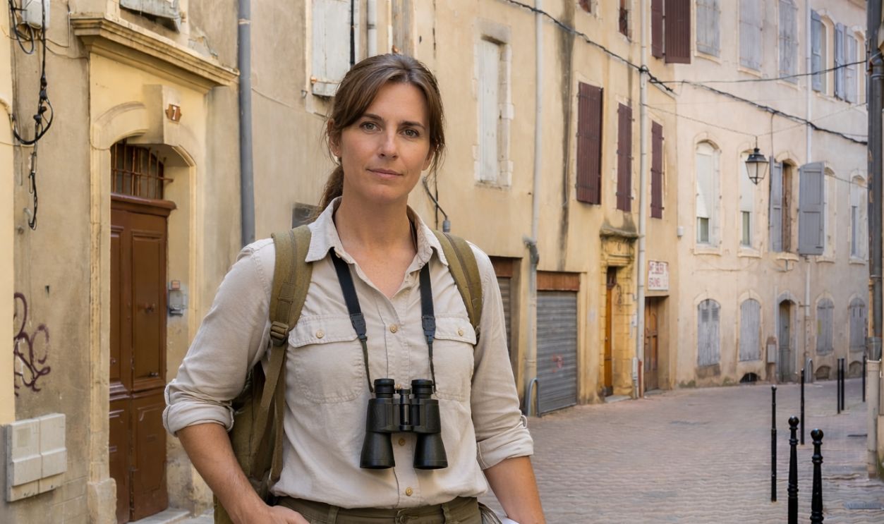 French archaeologists examined a site before a planned housing ...