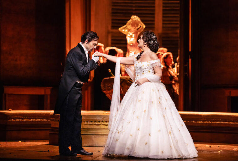 La traviata at the Royal Opera House