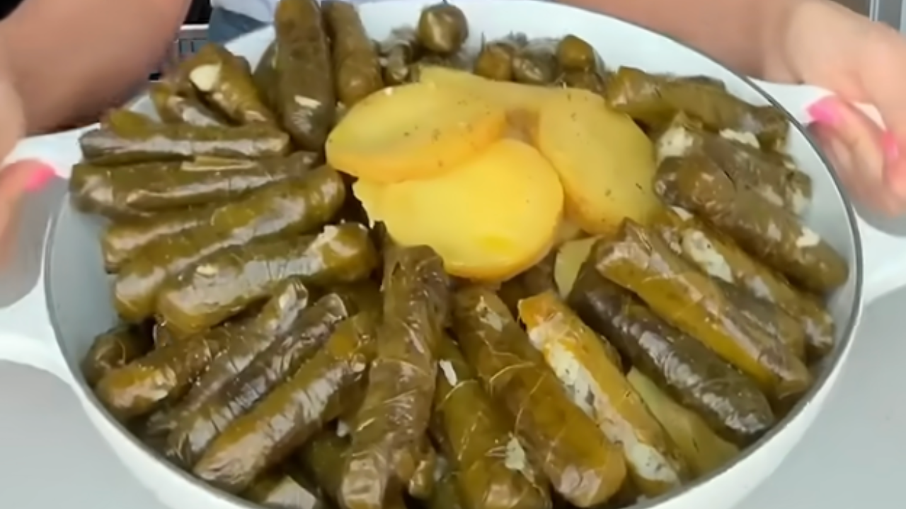 Stuffed grape leaves | A classic recipe made at home