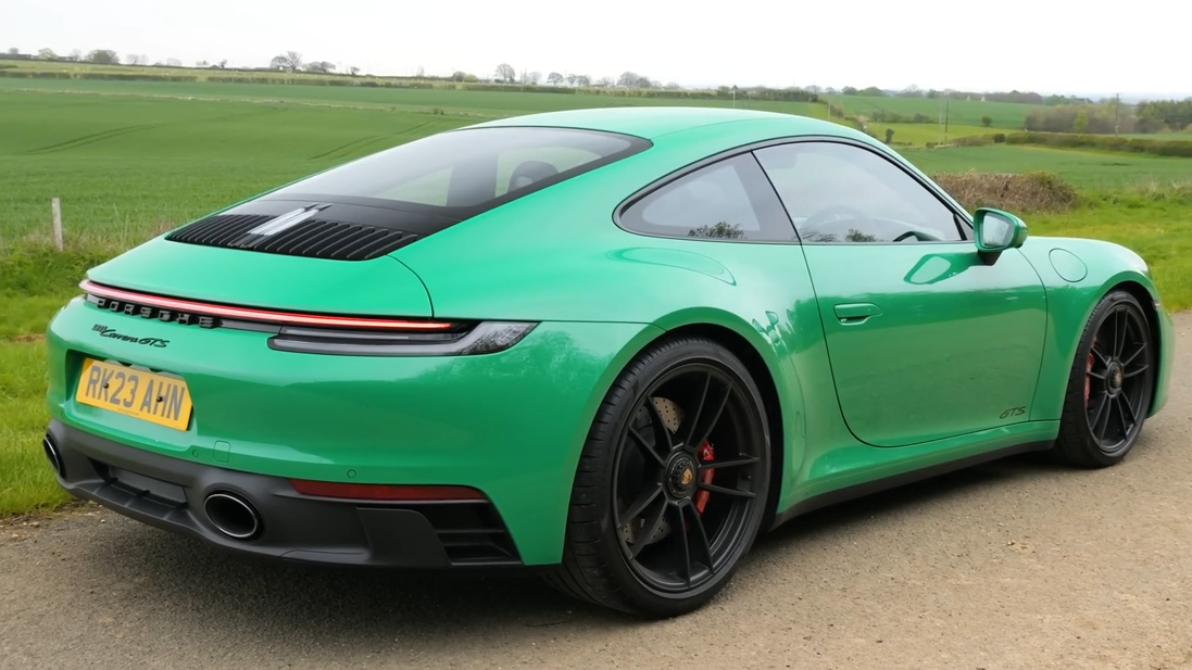 Porsche 992 GTS lightweight on the road