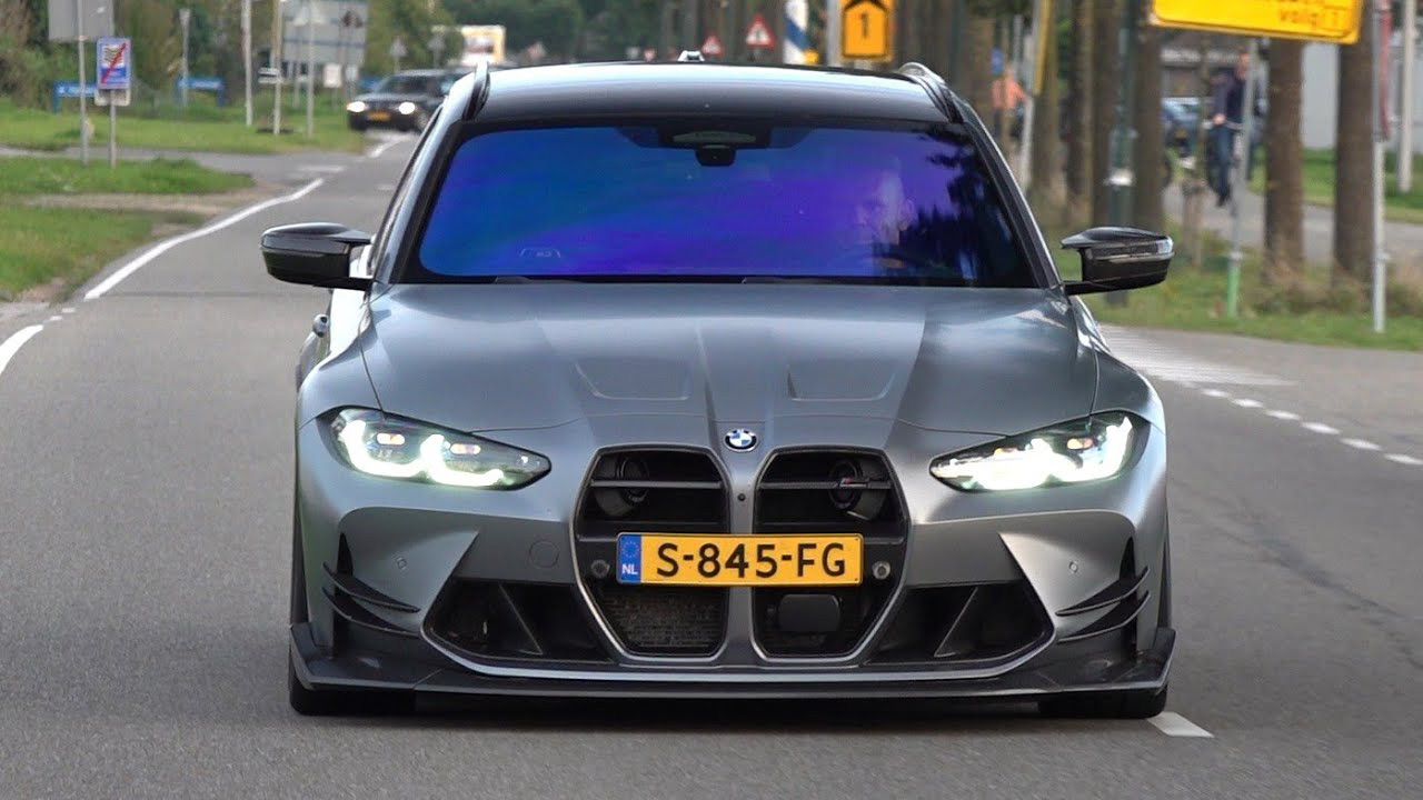 BMW M3 Touring impressiona com visual agressivo