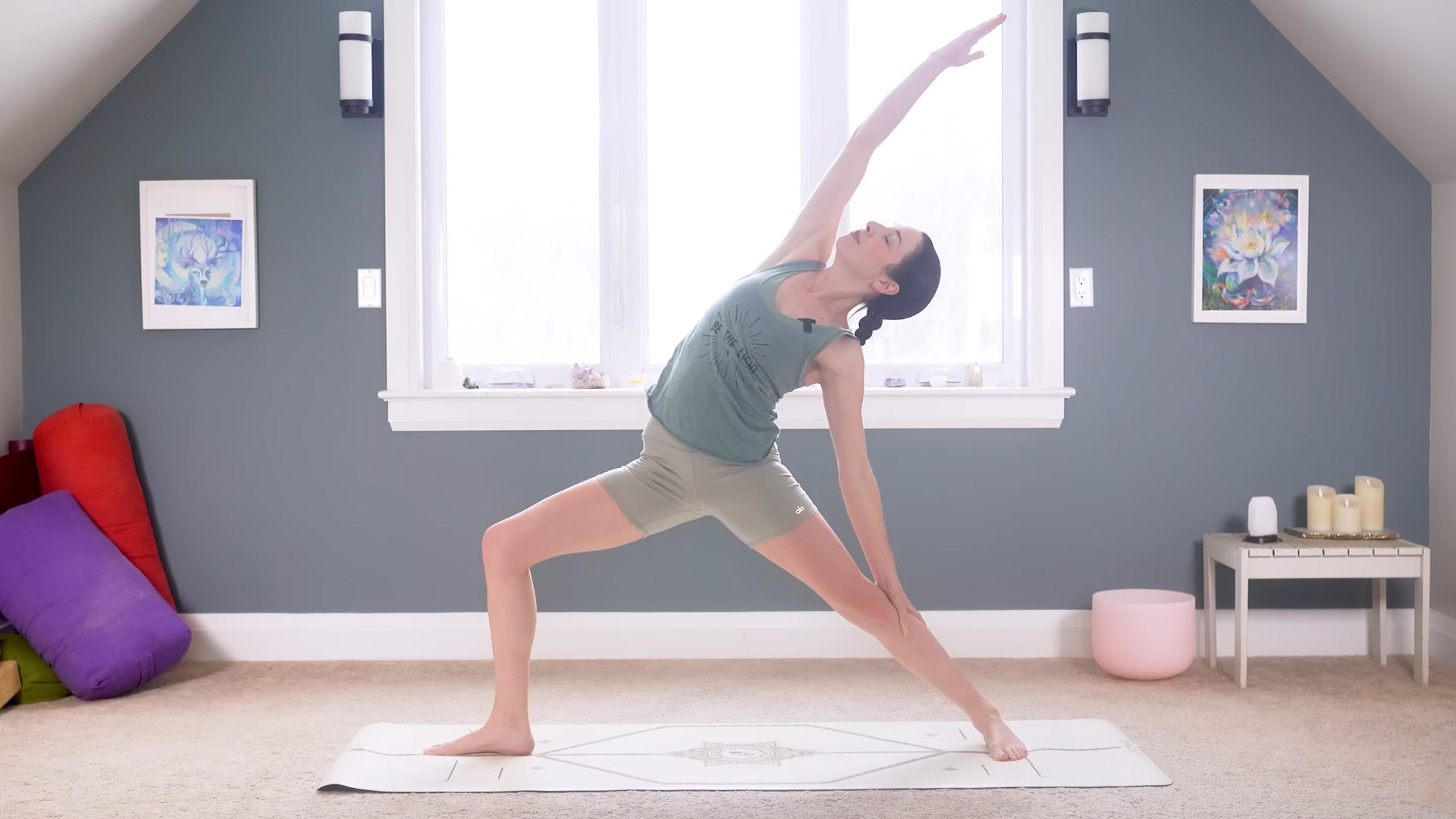 Gentle morning full body stretch for beginners