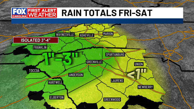 First alert weather day: Heavy rain and severe threat Saturday