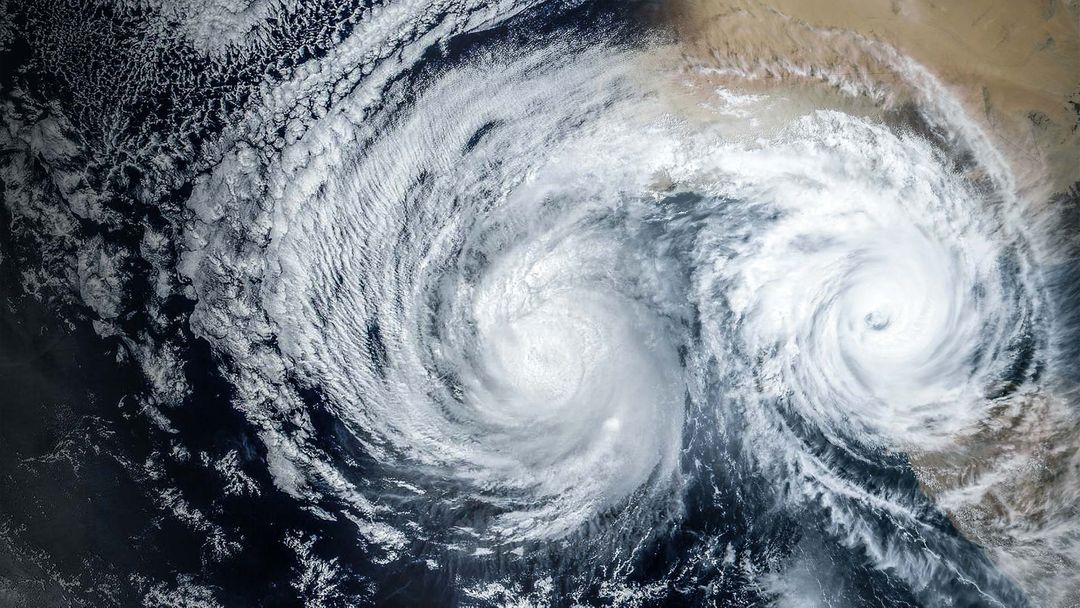 What happens if two hurricanes collide