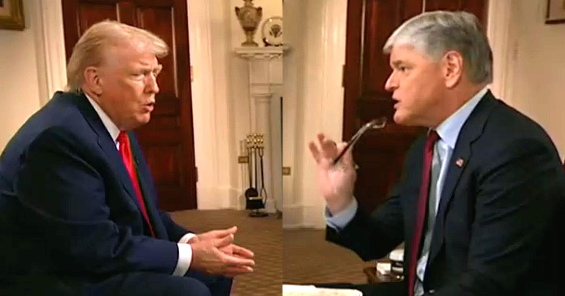 Trump rambles when Hannity confronts him on foreign focus: How is that ...