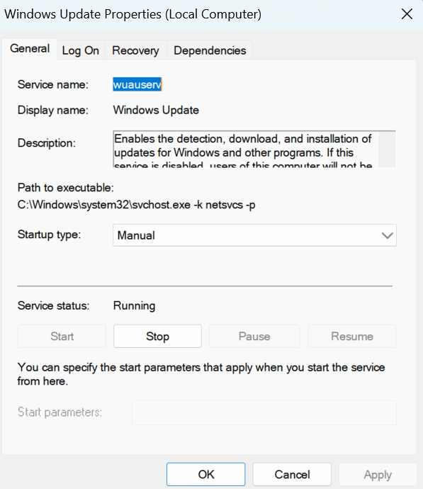 Disable Windows updates to more precisely control your PC