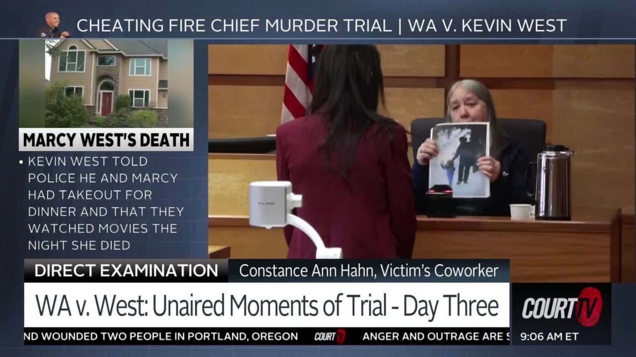 ER coworker says Kevin West never talked to Marcy West at work