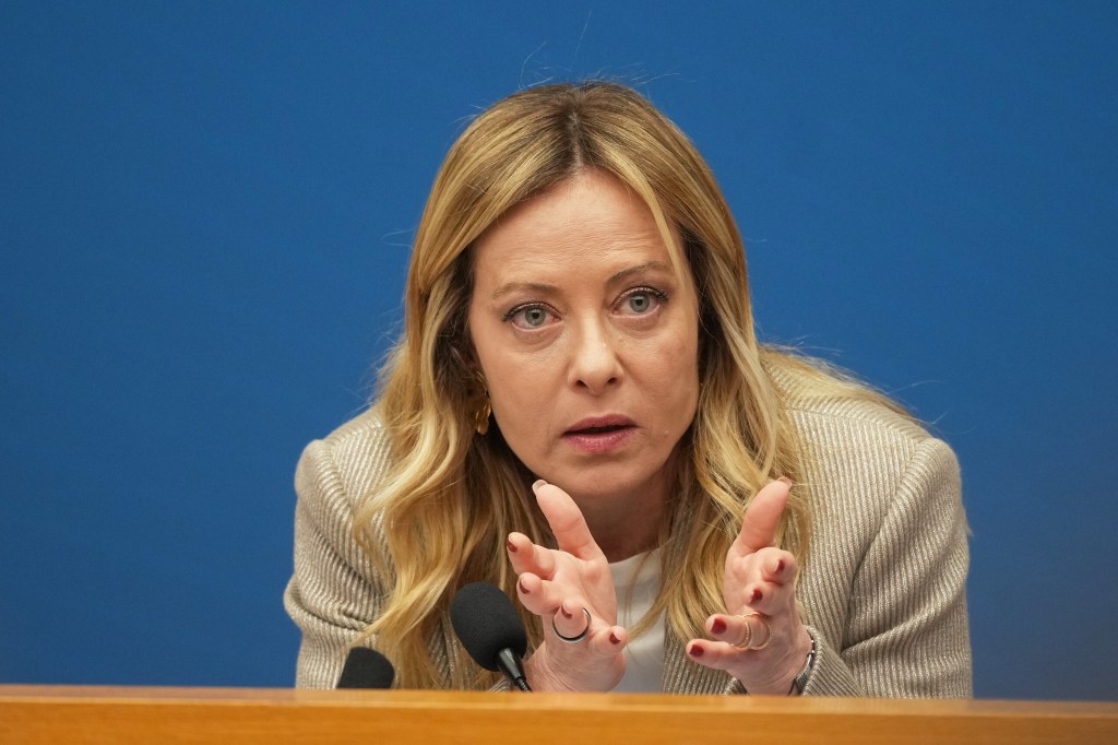 Italian PM Giorgia Meloni doubts Trump will use military force in ...