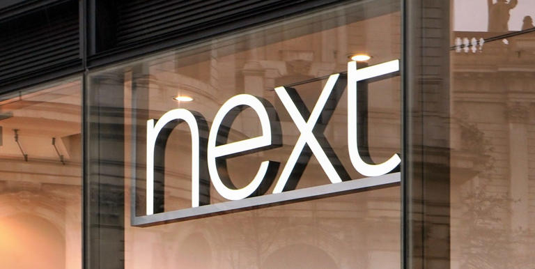 Next's pale pink 2-in-1 midi dress nails the jumper and dress trend in ...