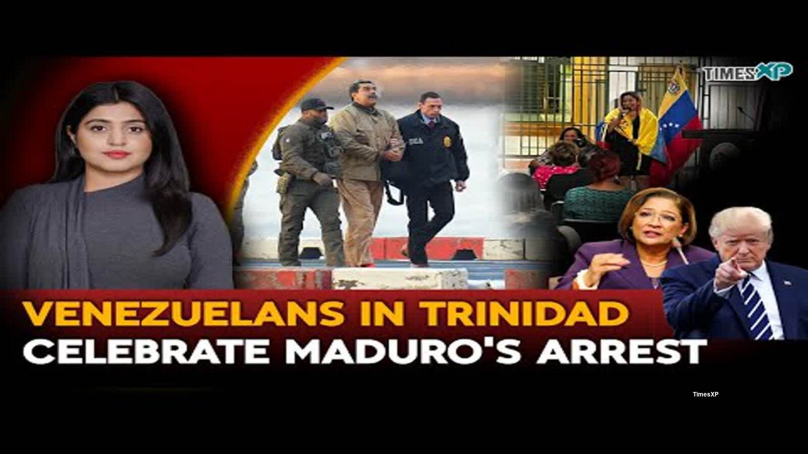 Venezuelans In Trinidad & Tabago Celebrate Maduro's Arrest| U.S ...