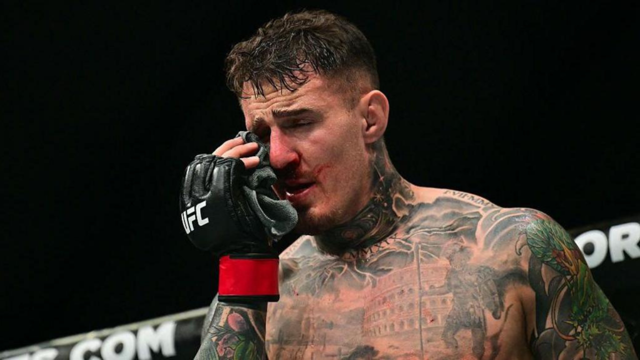Tom Aspinall’s UFC future in doubt after frightening eye injury setback