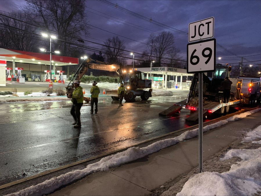 Bristol water main break shuts down Route 6; business temporarily lose ...