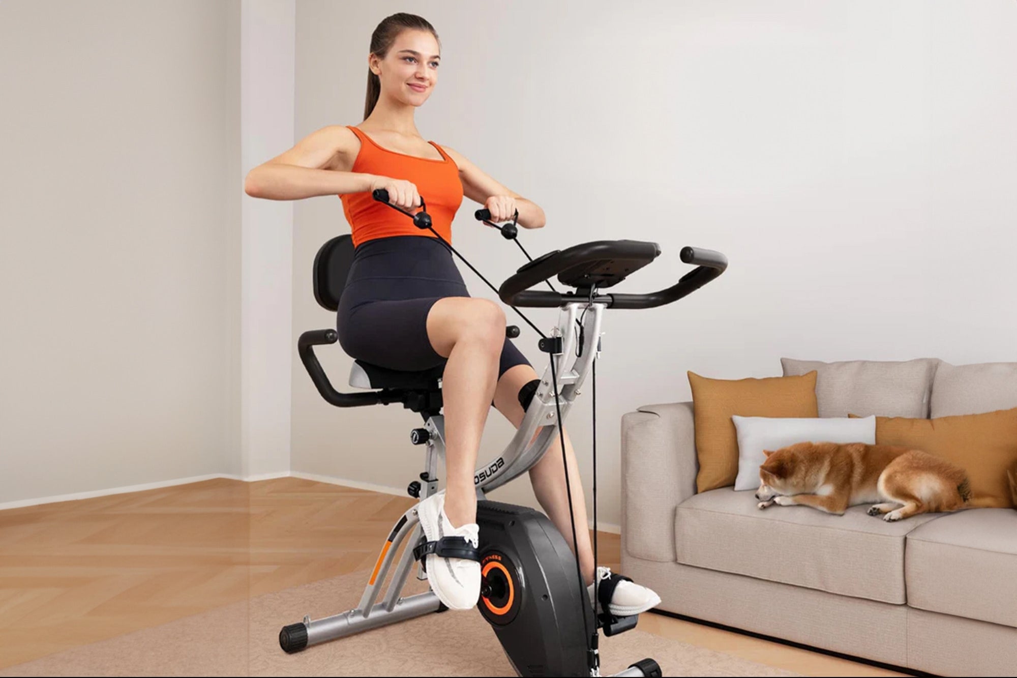 Get a Full-Body Workout at Home With This 5-in-1 Excercise Bike for ...