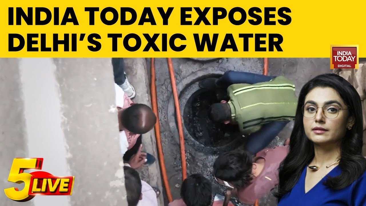 Unidentified speaker: Delhi's toxic tap water exposed, new pipelines ...