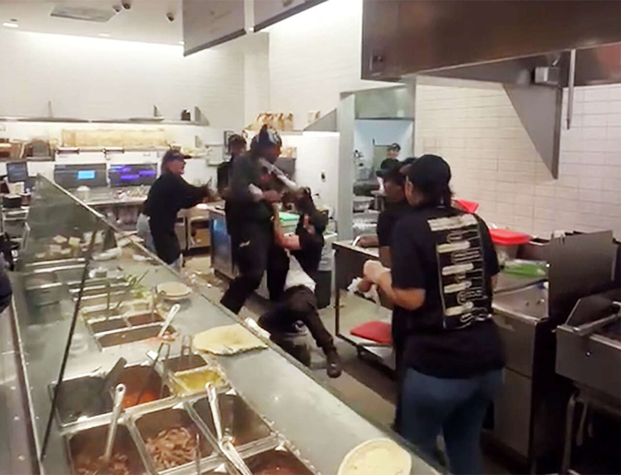 Missing lettuce led to West Hartford Chipotle brawl that left cashier ...