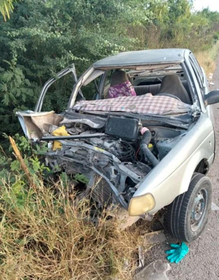 Así fue el aparatoso choque frontal en el que murió la hermana de José ...