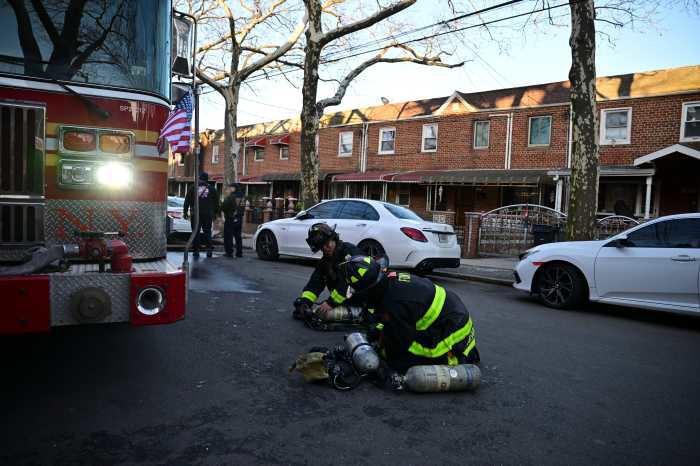 Fire rips through Brooklyn home, cause under investigation