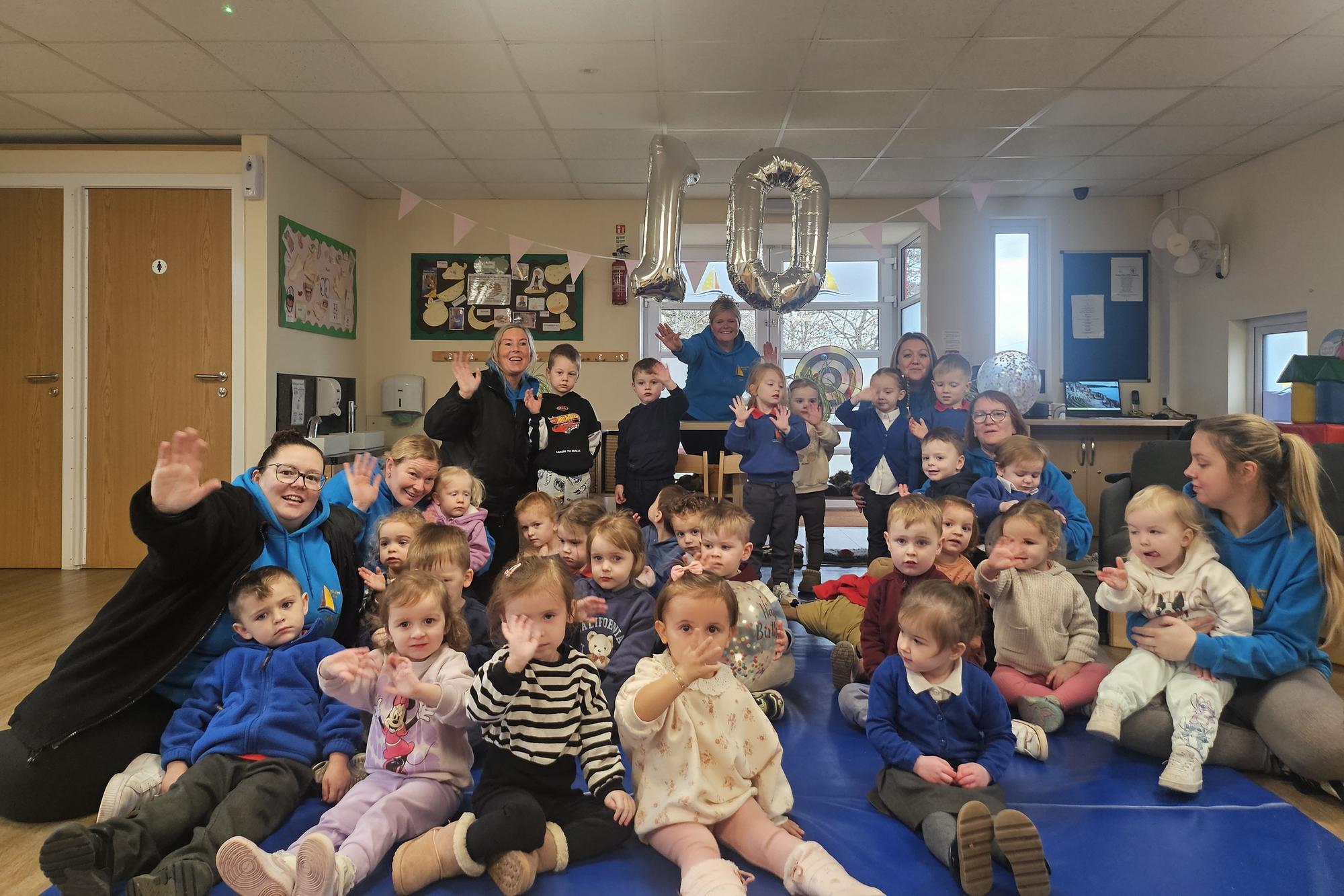 Heysham nursery celebrates 10 years of helping children grow